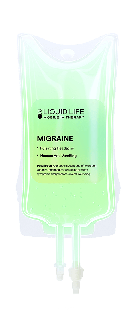Migraine IV Therapy: Relief from Headaches | Liquid Life