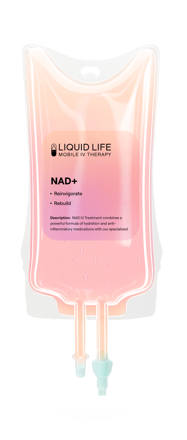 NAD Plus IV Treatment for Enhanced Well-being in LA | Liquid Life